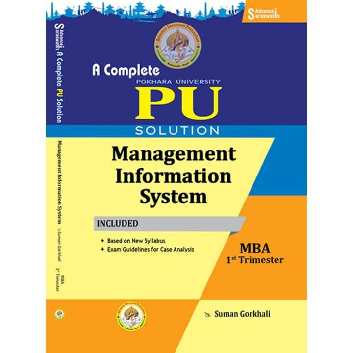 Pu Solution MBA 1st Trimester Management Information System (HPDC ...