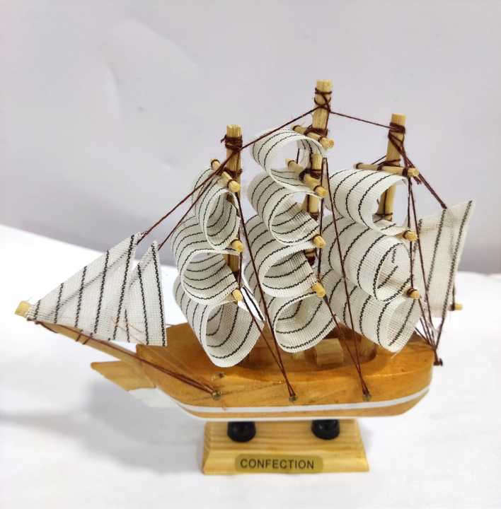 Confection Wooden Hand Carved Ship Small | Daraz.com.np