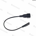 QiyuanshopProfesional IEC 320 C14 3PIN Male Plug to Figure 8 C7 2PIN ...