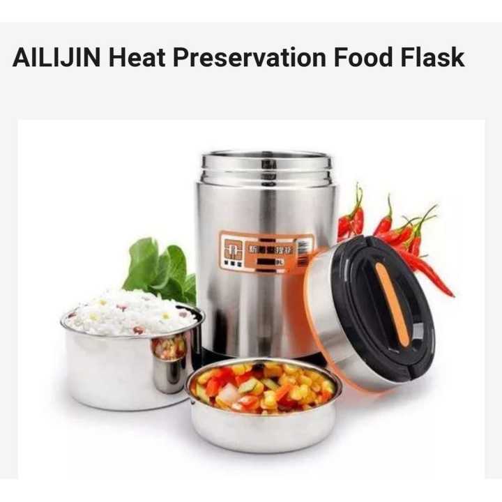 Stainless Steel Portable Tiffin Launch Box 1.4 Ltr | Daraz.com.np