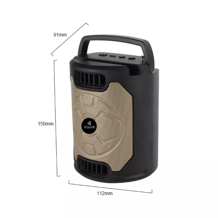 Kisonli Q2 Mini USB AUX Portable Wireless Computer TWS BT Outdoor ...