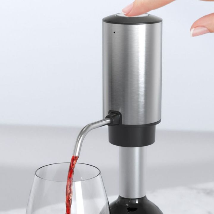 Bar Tool Stainless Steel Electric Decanter Set Rechargeable Intelligent ...