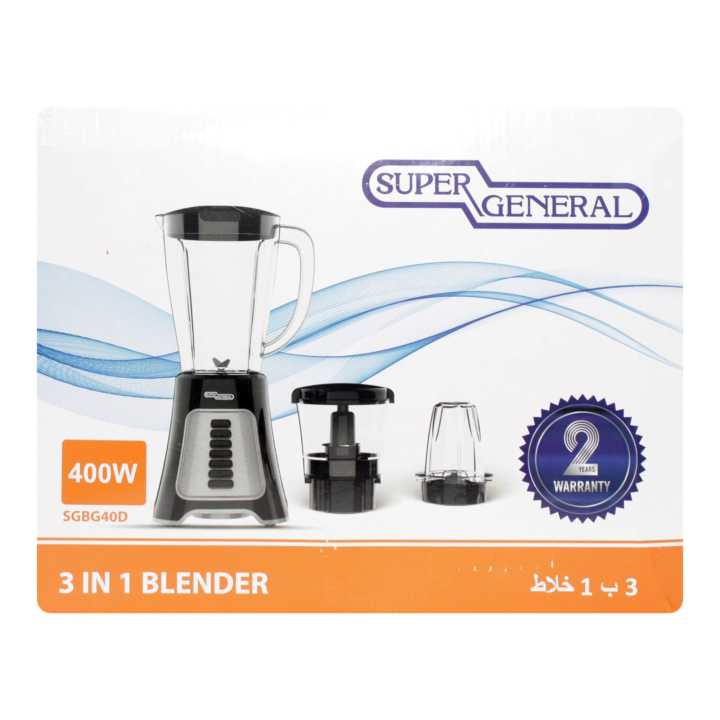 Super General SGBG40D 3 In 1 Blender 400W | Daraz.com.np