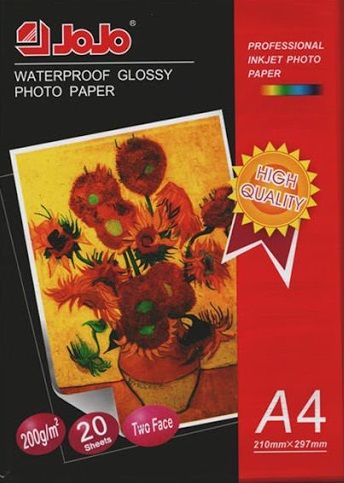 Water Proof Glossy Photo Paper A4 Size (20 sheets) 200gsm | Daraz.com.np