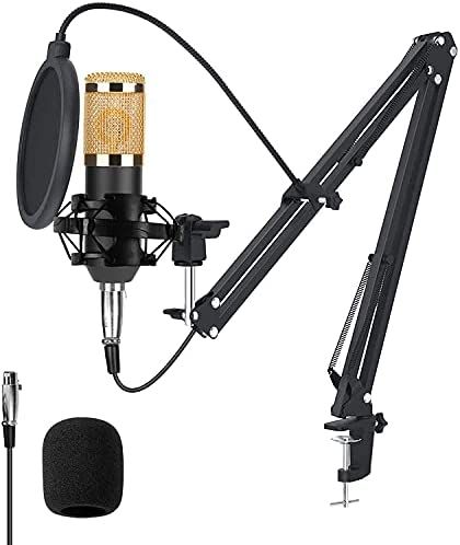 Bm-800 Pro Condenser Microphone Mic Studio Sound Recording With Stand ...