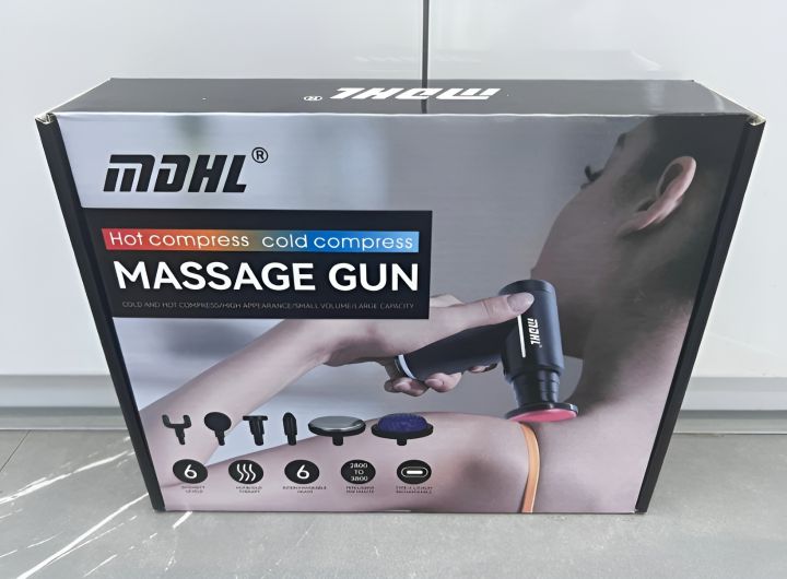 MDHL Massage Gun 6 Gear Hot and Cold Therapy | Daraz.com.np