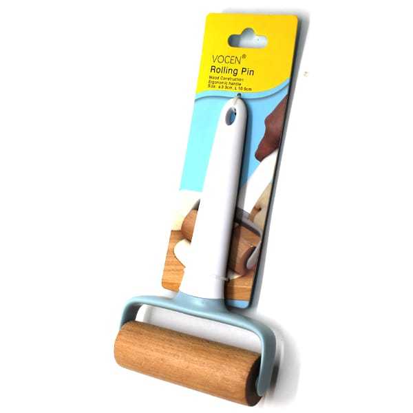 Rolling Pin Comfortable Handle Compact Momo Roller | Daraz.com.np