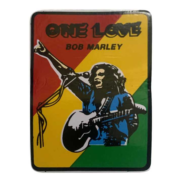 Bob Marley One Love Sticker For Walls, Doors, Desks, Guitars, Cars ...