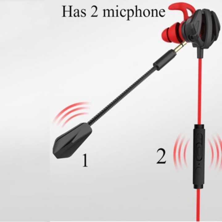 Redcolorful G9 Gaming Headset With Computer Adapter Cable With ...