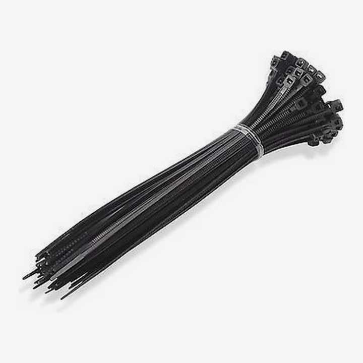 100 pcs Cable Tie 12 Inch Nylon PVC Zip Lock Tie 300mm | Daraz.com.np
