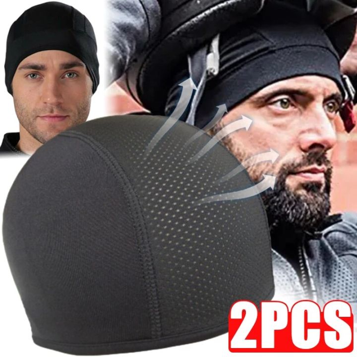 Motorcycle Helmet Inner Caps Balaclavas Breathable Cycling Quick-drying ...