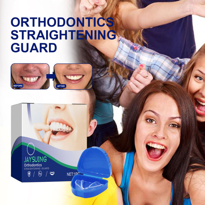 Jaysuing Braces Esthetic Teeth Guards, Sleep at Night, Bite Anti ...