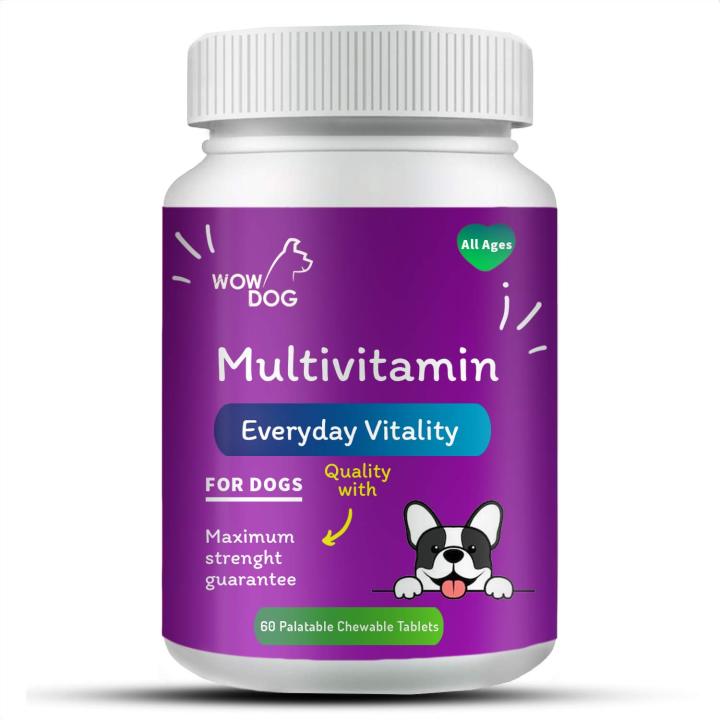 WOW DOG Multivitamin Tablet Dog Supplement 120 Pieces | Daraz.com.np
