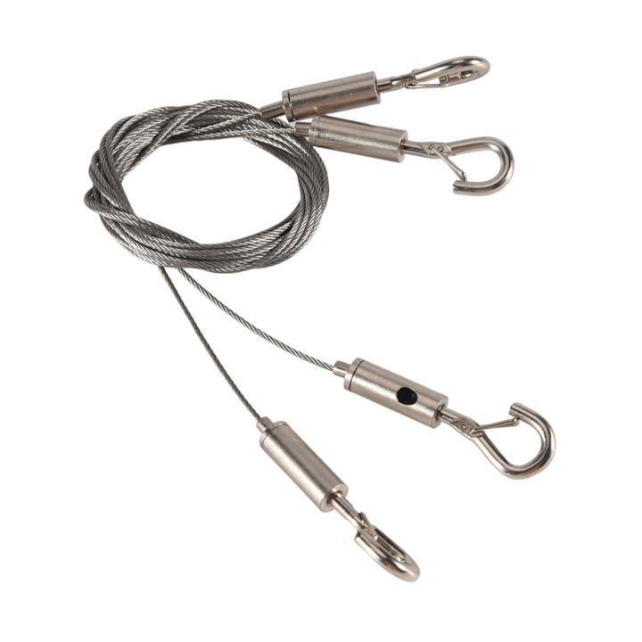 Adjustable Picture Hanging Wire Heavy Duty Supports - 2 Pack Hanging ...
