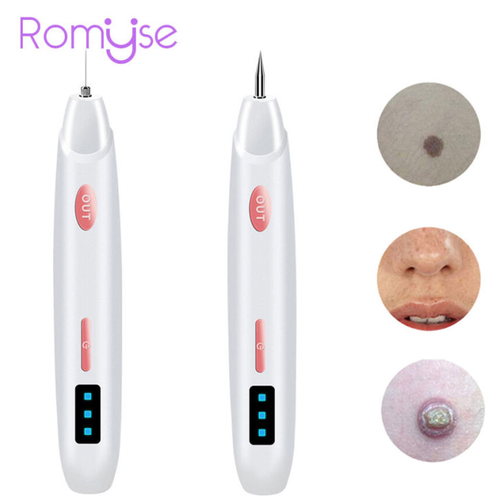 2025 New New Romye Electric Dark pot Remove Pen Tattoo Mole Wart Fat ...