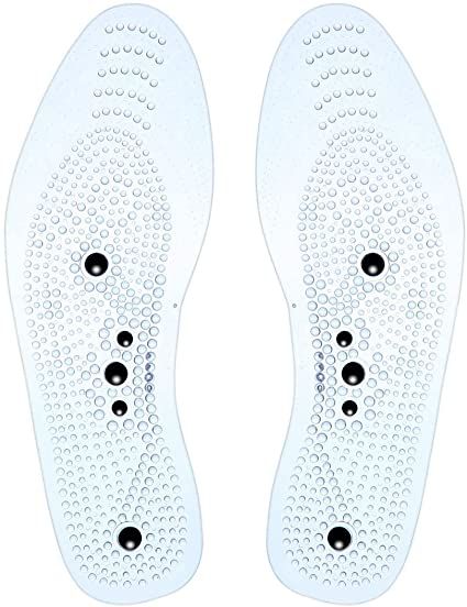 Healthy Acupressure Magnetic Massage Shoe Insole Gel Pad Inner Sole ...