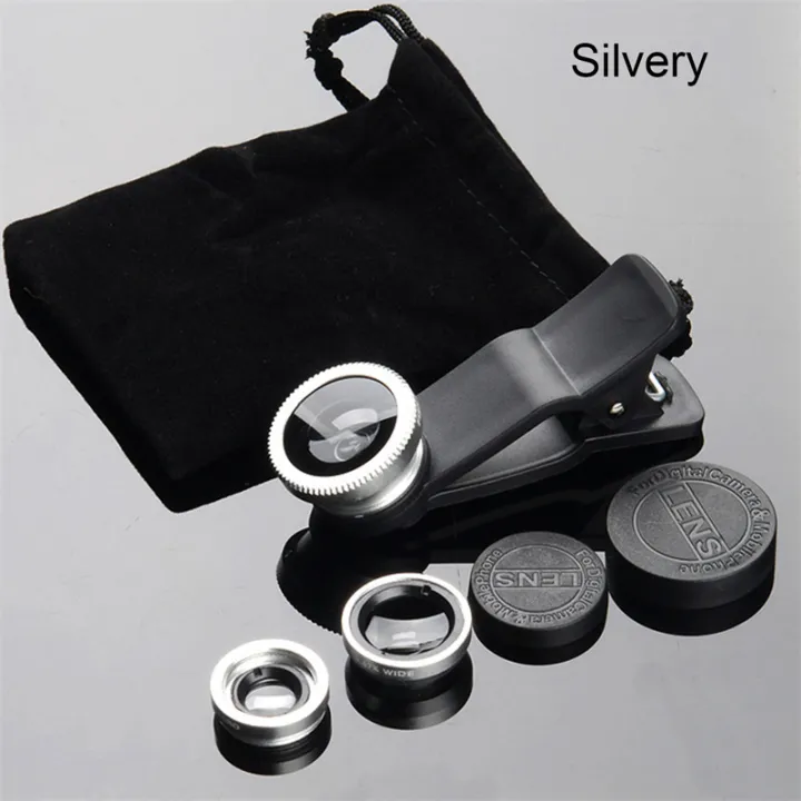 Fish Eye Lenses Mobile Phone Camera Lens Kit Zoom Fisheye Wide Angle ...