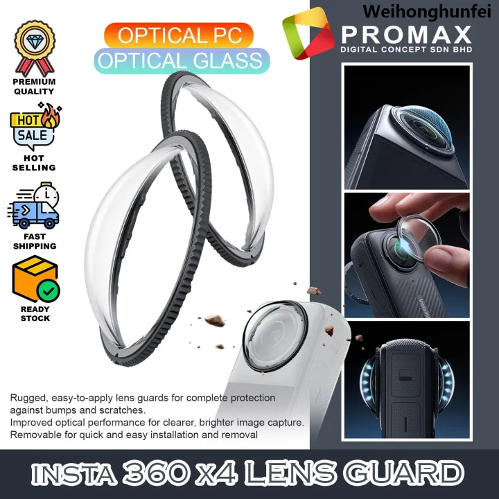 WeihonghunfeiStandard / Premium Lens Guards For Insta360 x4 Anti ...