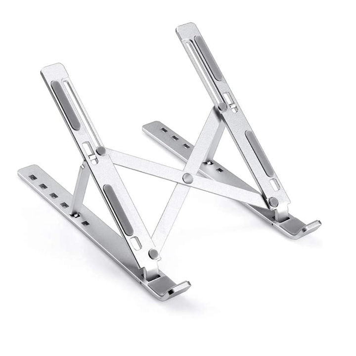 Aluminium Alloy Adjustable Laptop Stand For 10 to 17 Inches Laptop/Tab ...