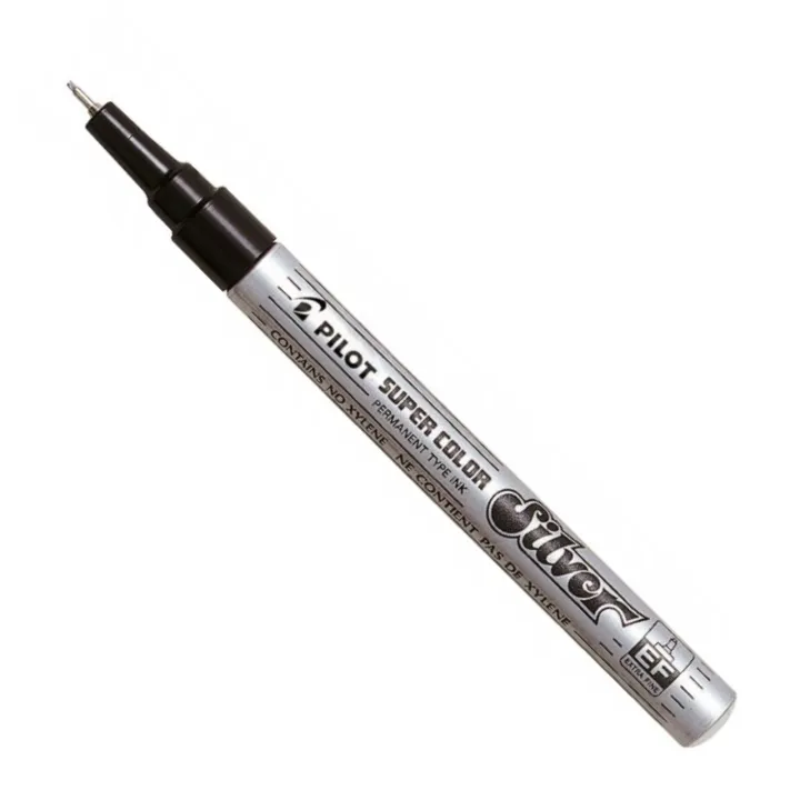 Pilot Silver Metallic Permanent Paint Marker Extra Fine Point (1 Pcs ...