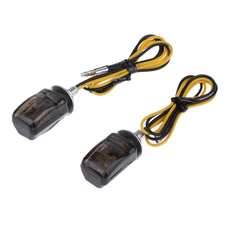 Fullhaodd 8Pcs Universal LED Black Mini Tiny Small Indicators Turn ...