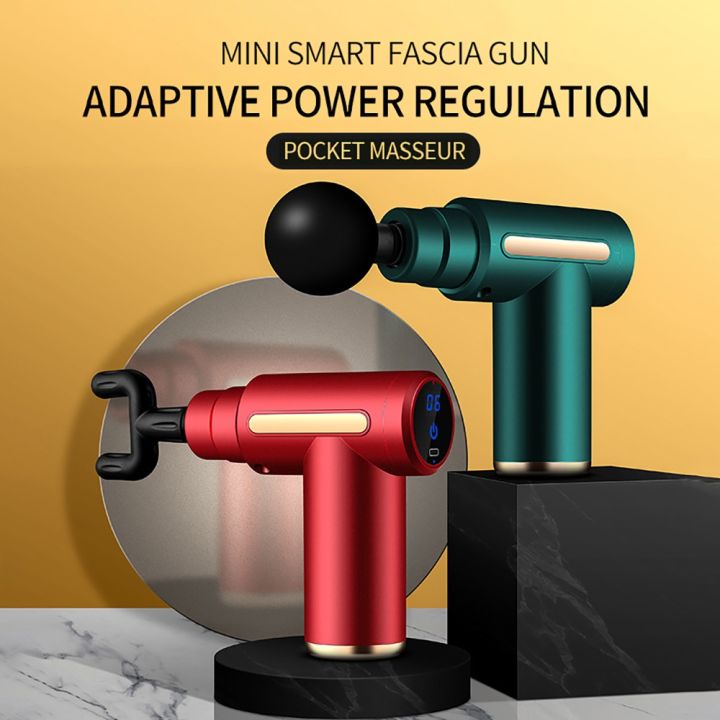 Mini Massage Gun with Adjustable Speed / Compact and Silent Portable ...