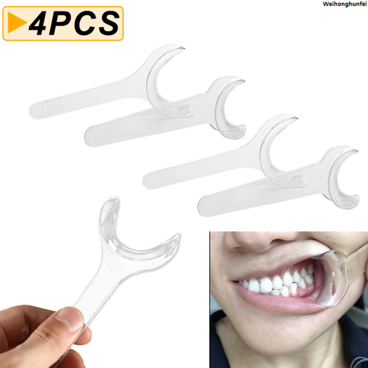 Weihonghunfei4pcs Dental T-Shape Cheek Mouth Lip Retractor Opener For ...