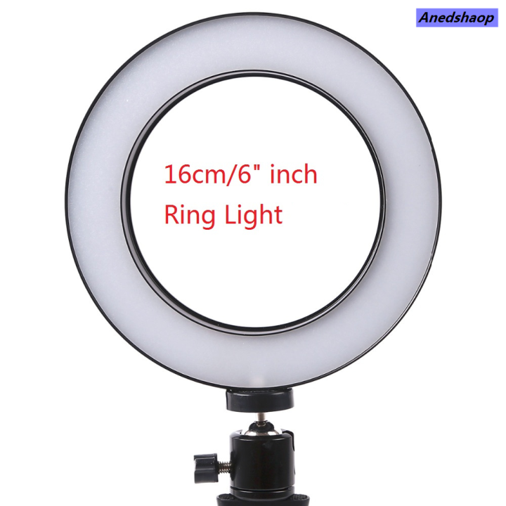 Anedshaop 【New Arrivals】Photography Lighting 26CM LED Selfie Ring Light ...