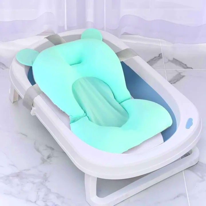 AquaNest Tub – Foldable Baby Bathtub with Soft Cushion Support | Daraz ...