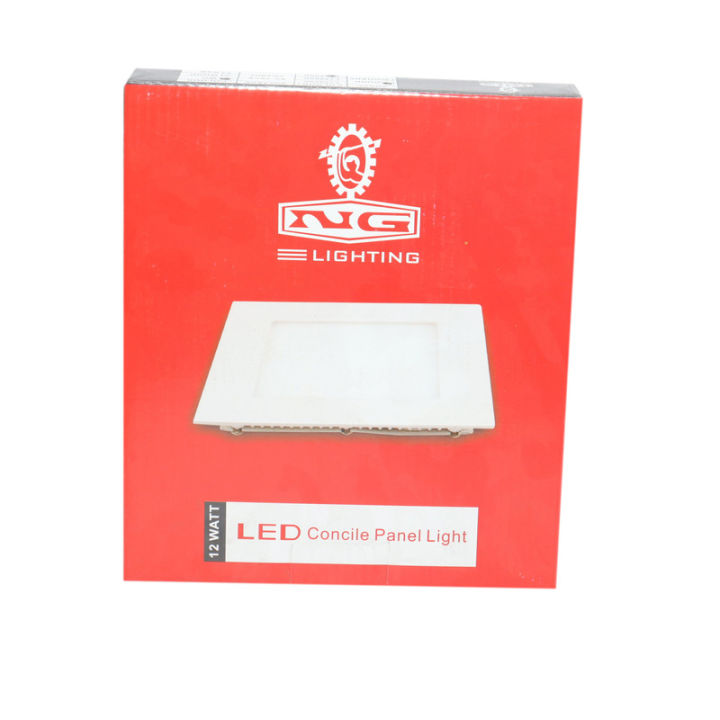 White Color Led Panel Light 12 Watt | Daraz.com.np