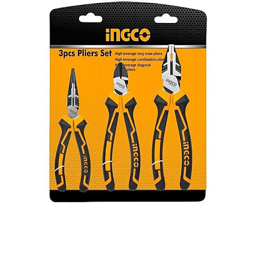 Ingco 3 Pcs High Leverage Pliers Set Industrial | Daraz.com.np