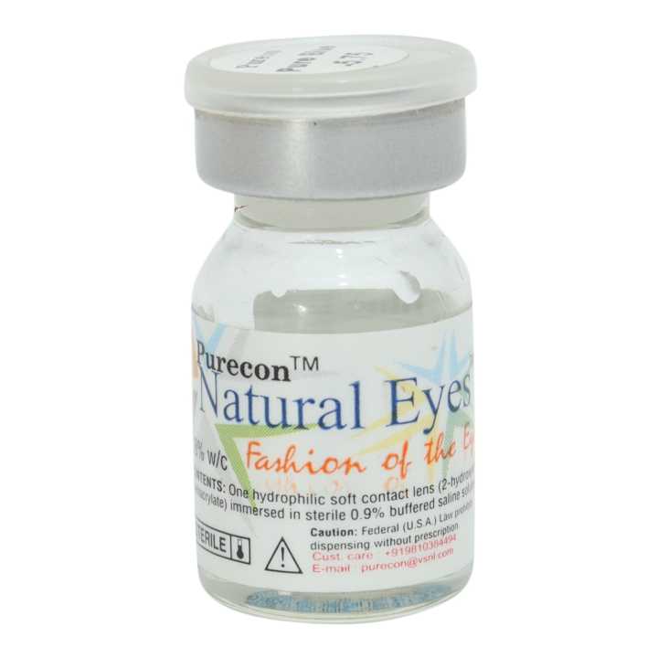 Purecon Natural Eyes Pure Green Contact Lenses -1.50 | Daraz.com.np