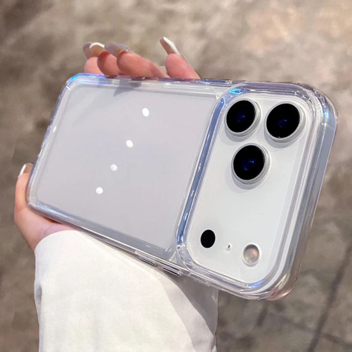 Official Transparent Case for iPhone 17 Air 16 15 14 Pro Max Plus 13 12 Mini 11 16E SE4 17Pro X ...