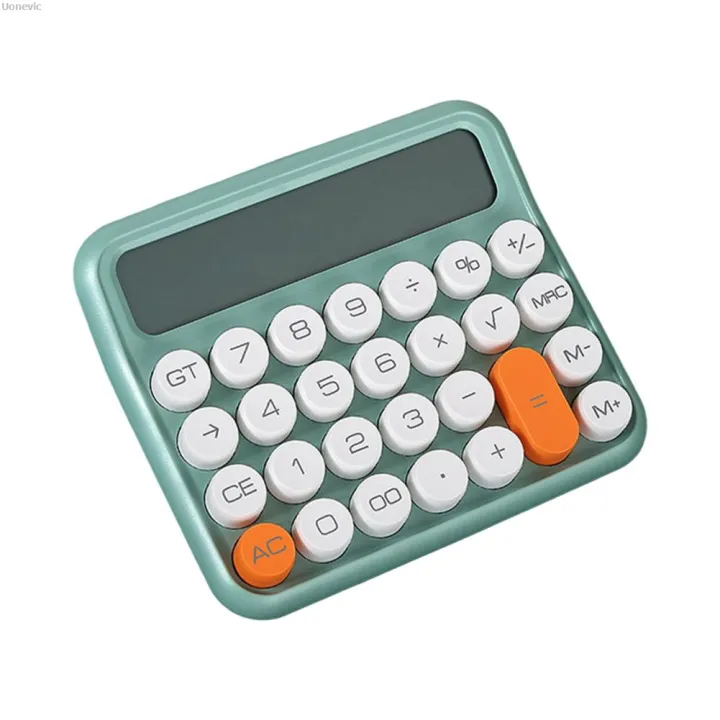 Uonevic type lcd monitor battery powered 1 desktop calculator 2 digit ...