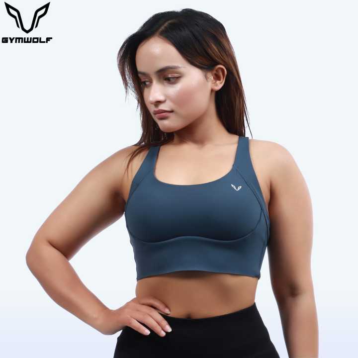 GW Power Supreme Sports Bra (Navy Blue) | Daraz.com.np
