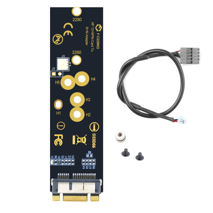 WTXUP M2-NVME/SATA SSD WiFi Bluetooth adapter - NGFF network card to ...