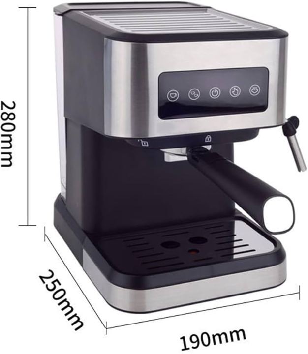 MinMax Professional Espresso Coffee Maker 20 Bar – Semi-Automatic ...