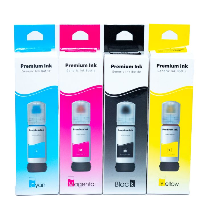 Epson Ink Bottle (Cyan/Magenta/Yellow/Black);Compatible with :L3110 ...