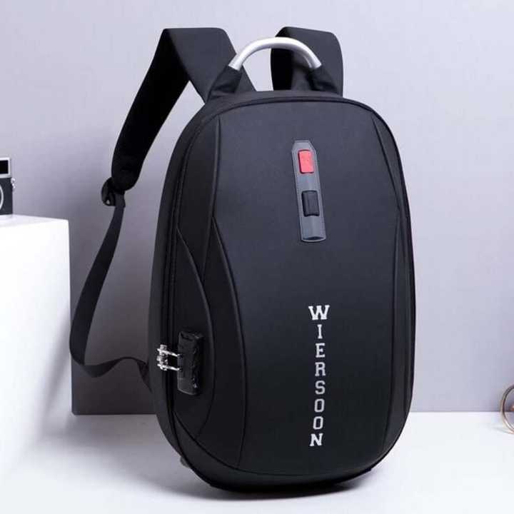 Rider Laptop Bag Wiersoon Waterproof Anti theft Backpack with Number ...