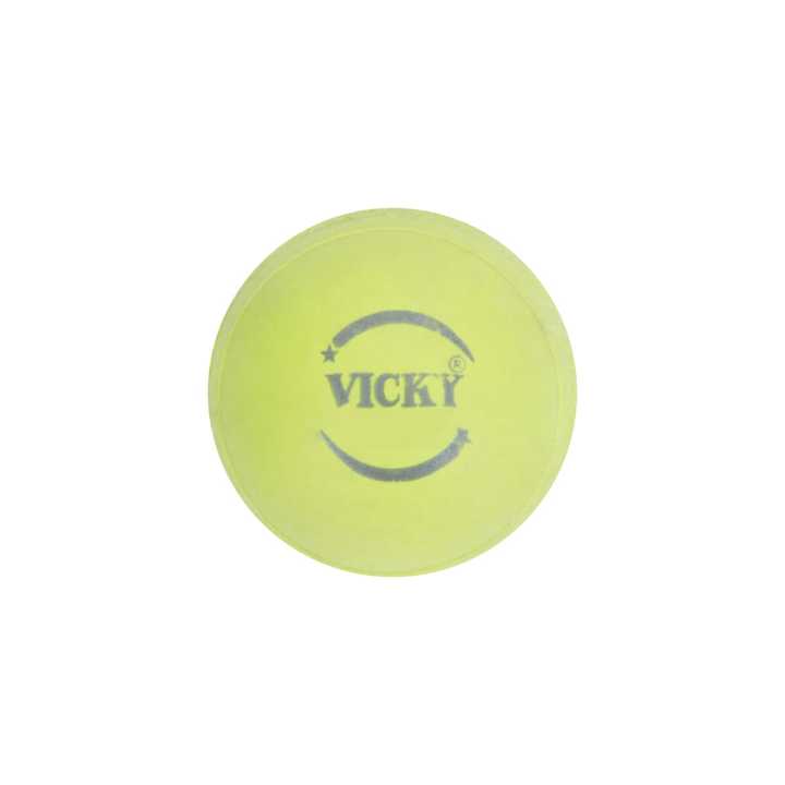 Cricket Ball Vicky Rubber Play Ball-Yellow | Daraz.com.np