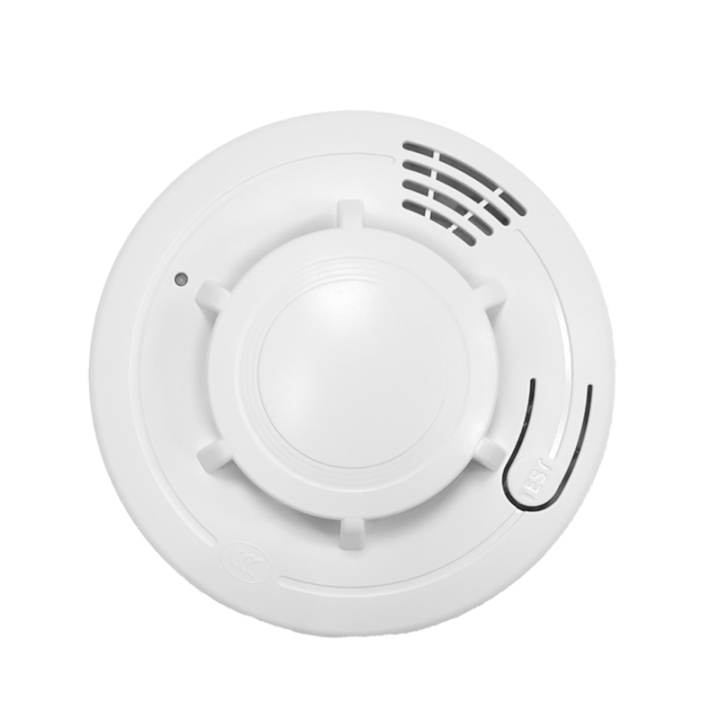 CO Sensor Smoke Detector Detector Sound White Detecting Range: 15-20 ...