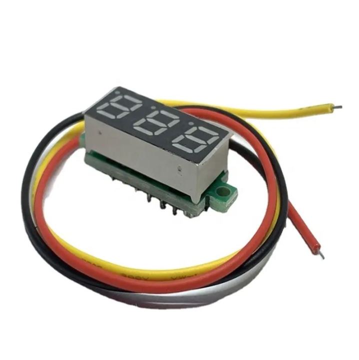 0.36 inch 3 Wires 3 Digits Volt Meters PCB Red LED Display Mini 0 ...
