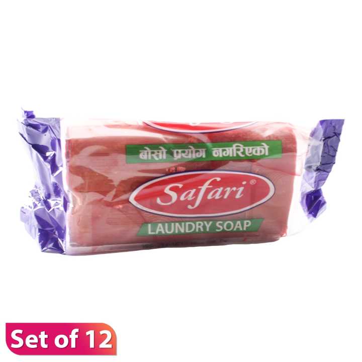 Safari Laundry Soap 125G Pack Of 12 | Daraz.com.np