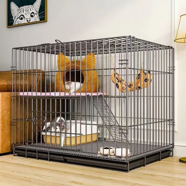 Special cage for raising cats, cats for indoor cat cages at home, with ...