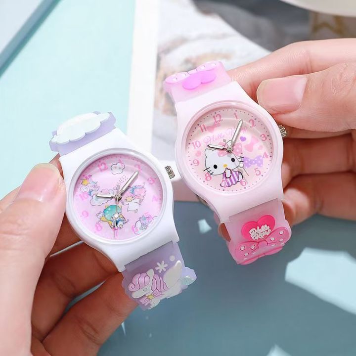 [Can last for 10 years] Simple Cartoon Children's Watch Cute Analog ...