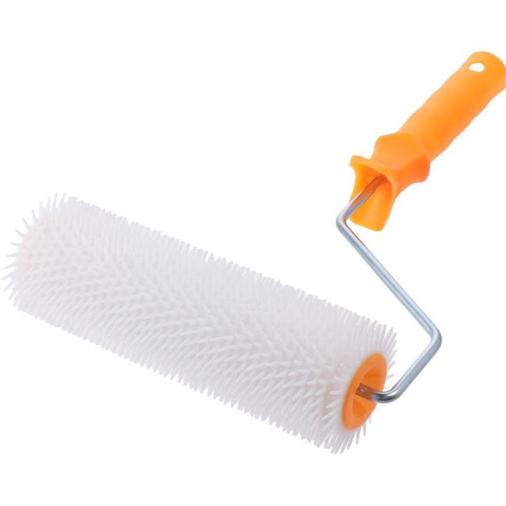 Paint Brush Roller 23cm/9'' Spike Roller Plastic Durability Latex Floor ...