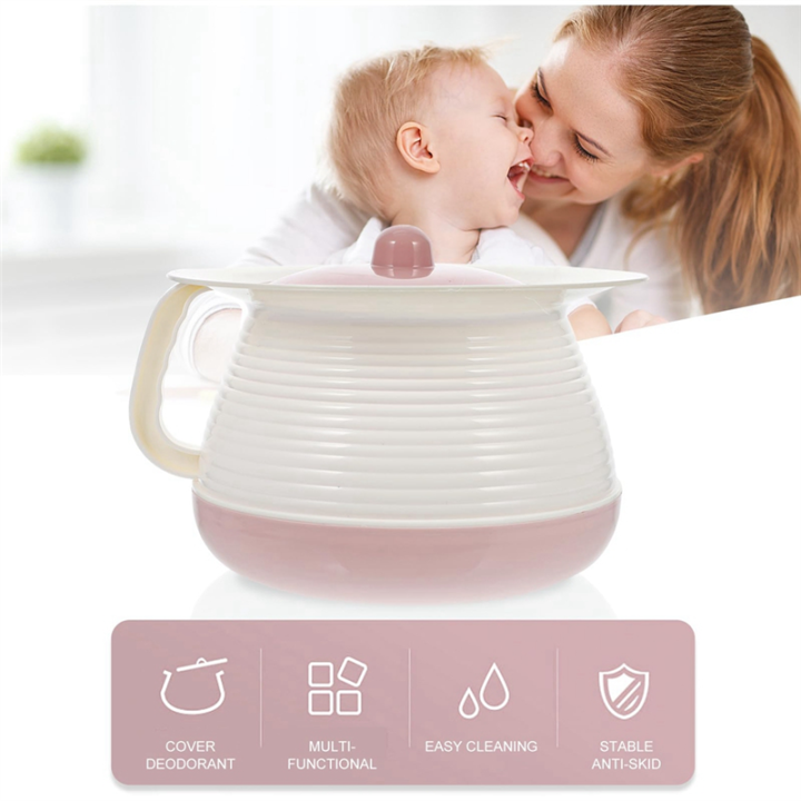 Chamber Pot, Urinal Portable Toilet Spittoon Suitable for the Elderly ...