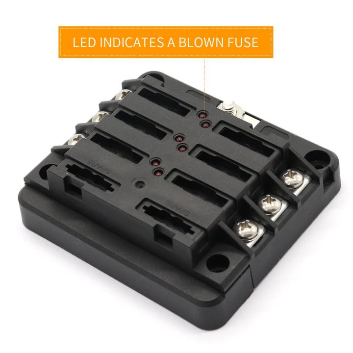 motors Modular Design Electrical Negative Busbar Terminal Blade Fuse ...