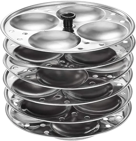 Stainless Steel Idly Maker | 6 Plates Stainless Steel Idli Stand/Idli ...
