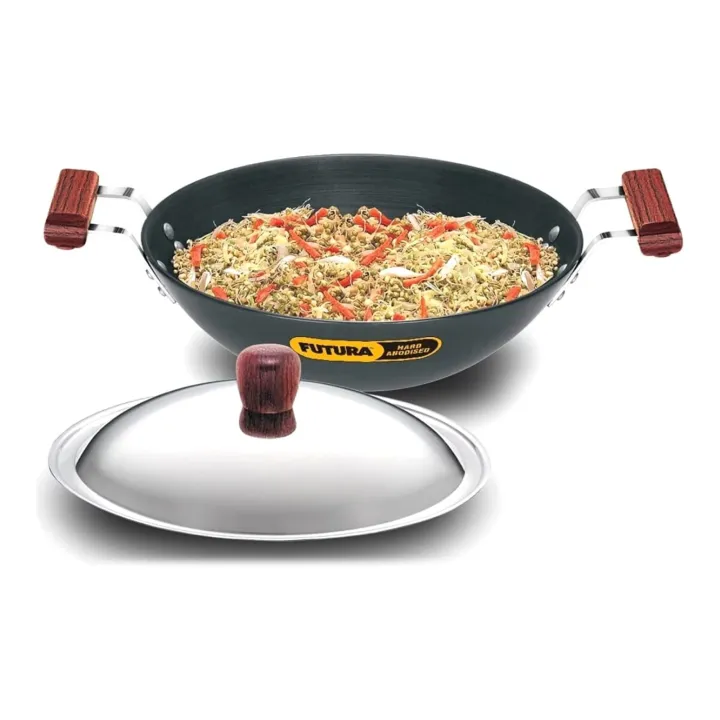 Hawkins Futura Kadai 2.5L With Steel Lid 26 Cm | Daraz.com.np